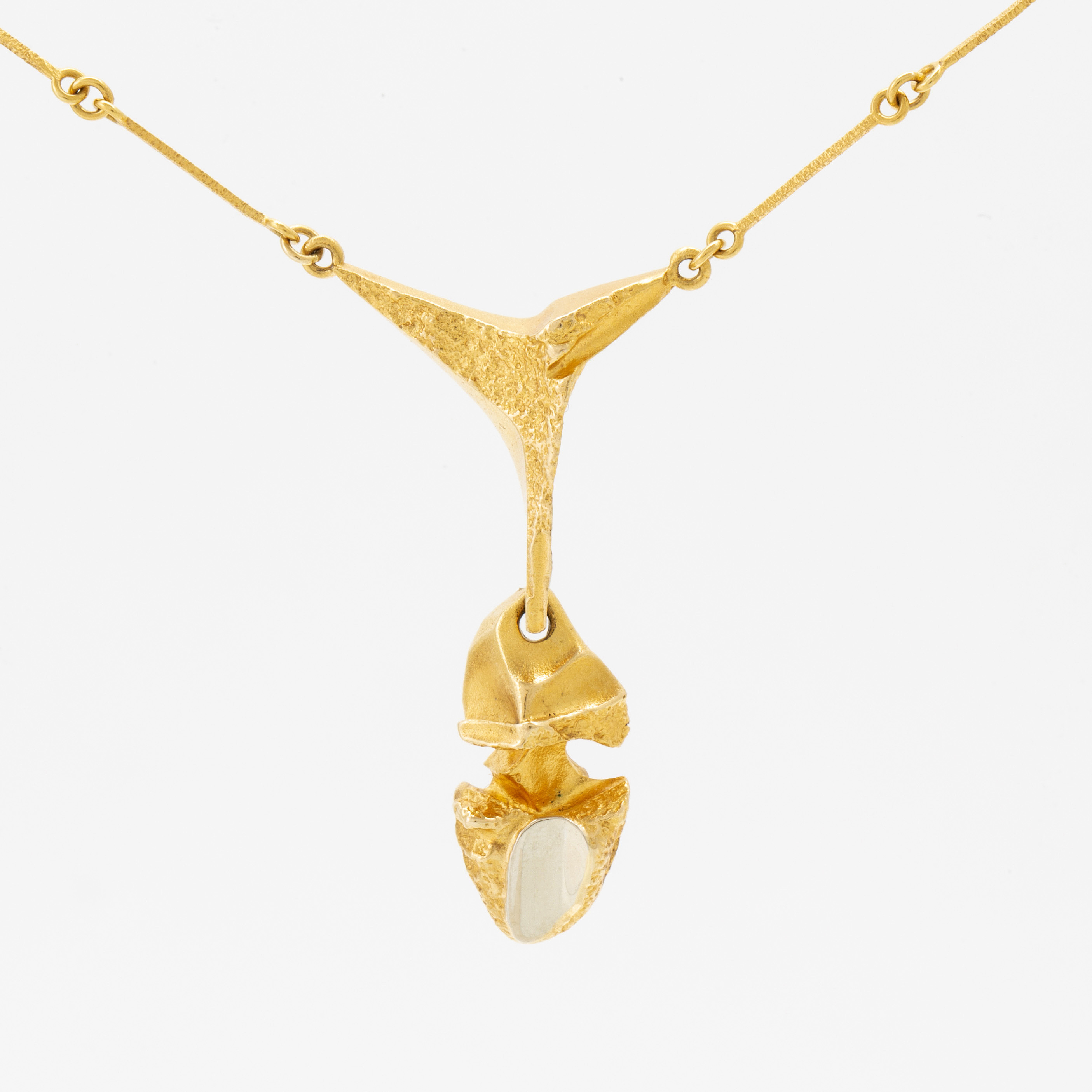 Björn Weckström, halsband "Kaira", 18K guld och platina, Lapponia 1931. - Bukowskis