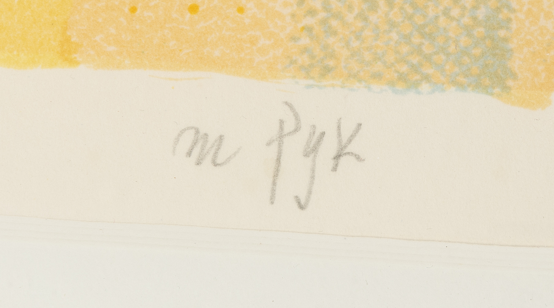 Madeleine Pyk, litografi, signerad och numrerad 112/220. - Bukowskis