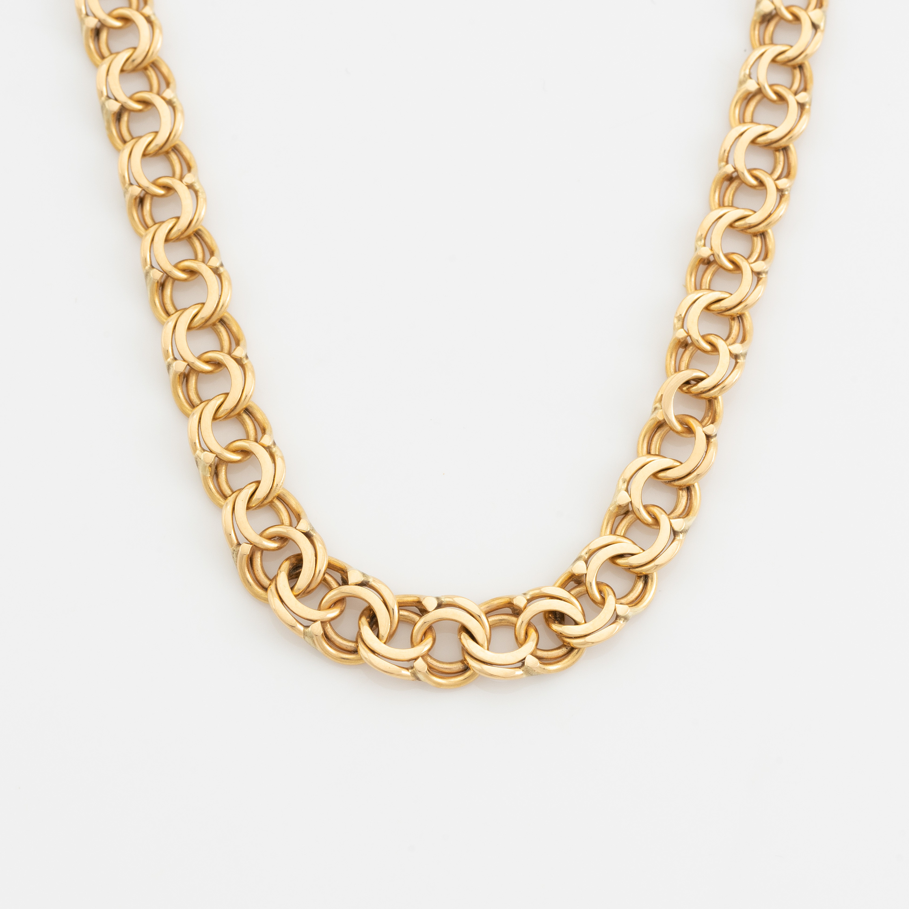 18K gold necklace. - Bukowskis