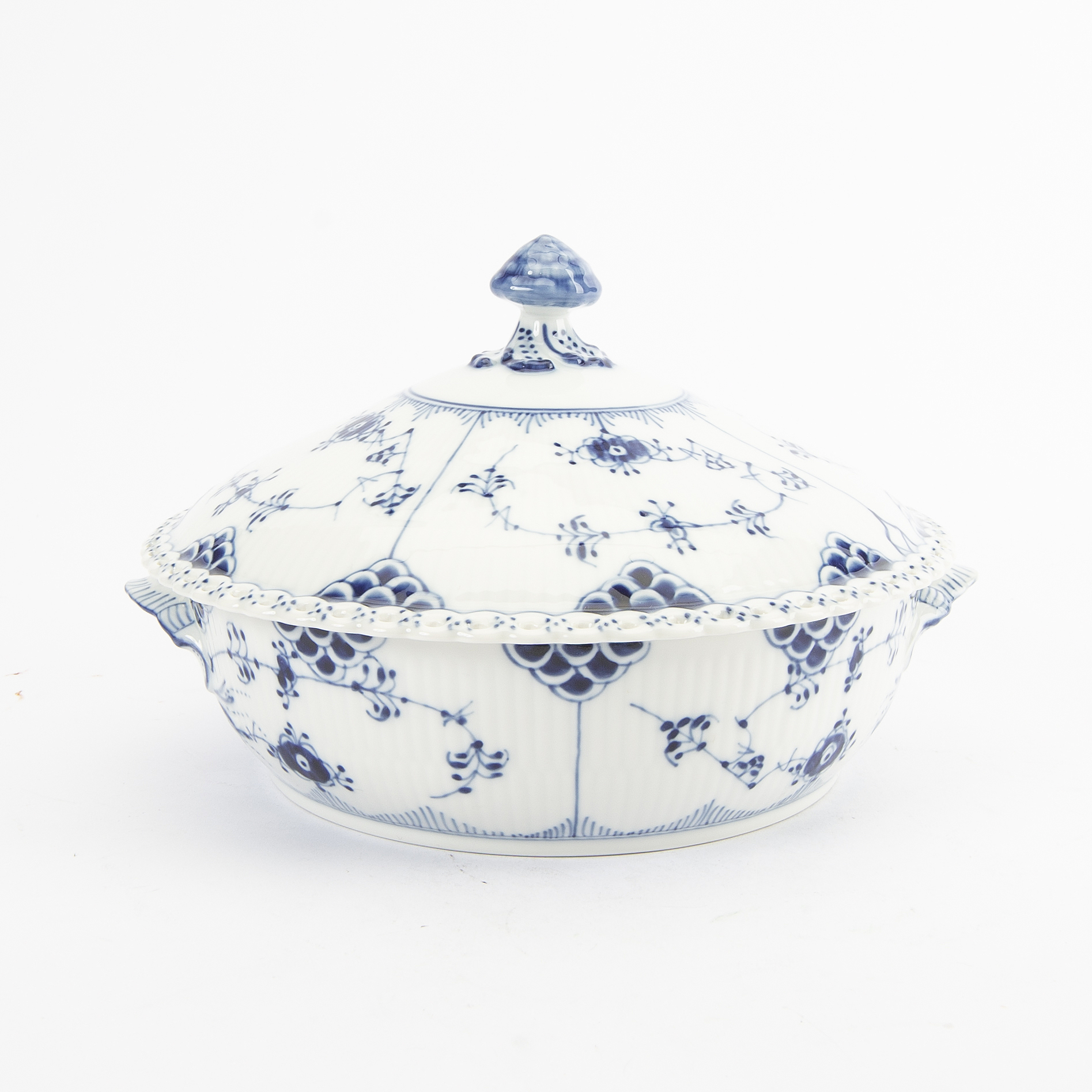 Servisdelar 6 dlr Musselmalet Helblonde Royal Copenhagen 1970-tal ...