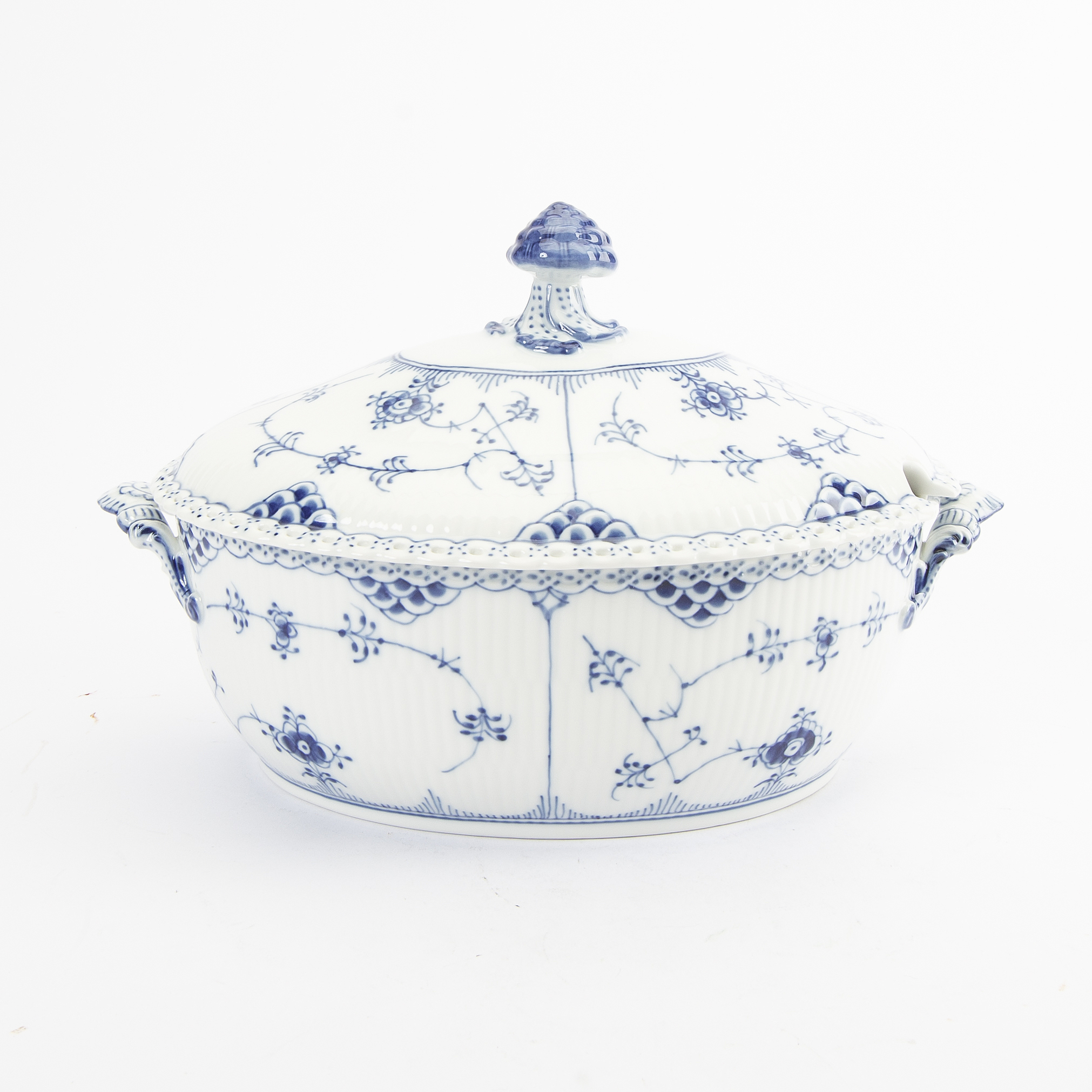 Servisdelar 6 dlr Musselmalet Helblonde Royal Copenhagen 1970-tal ...