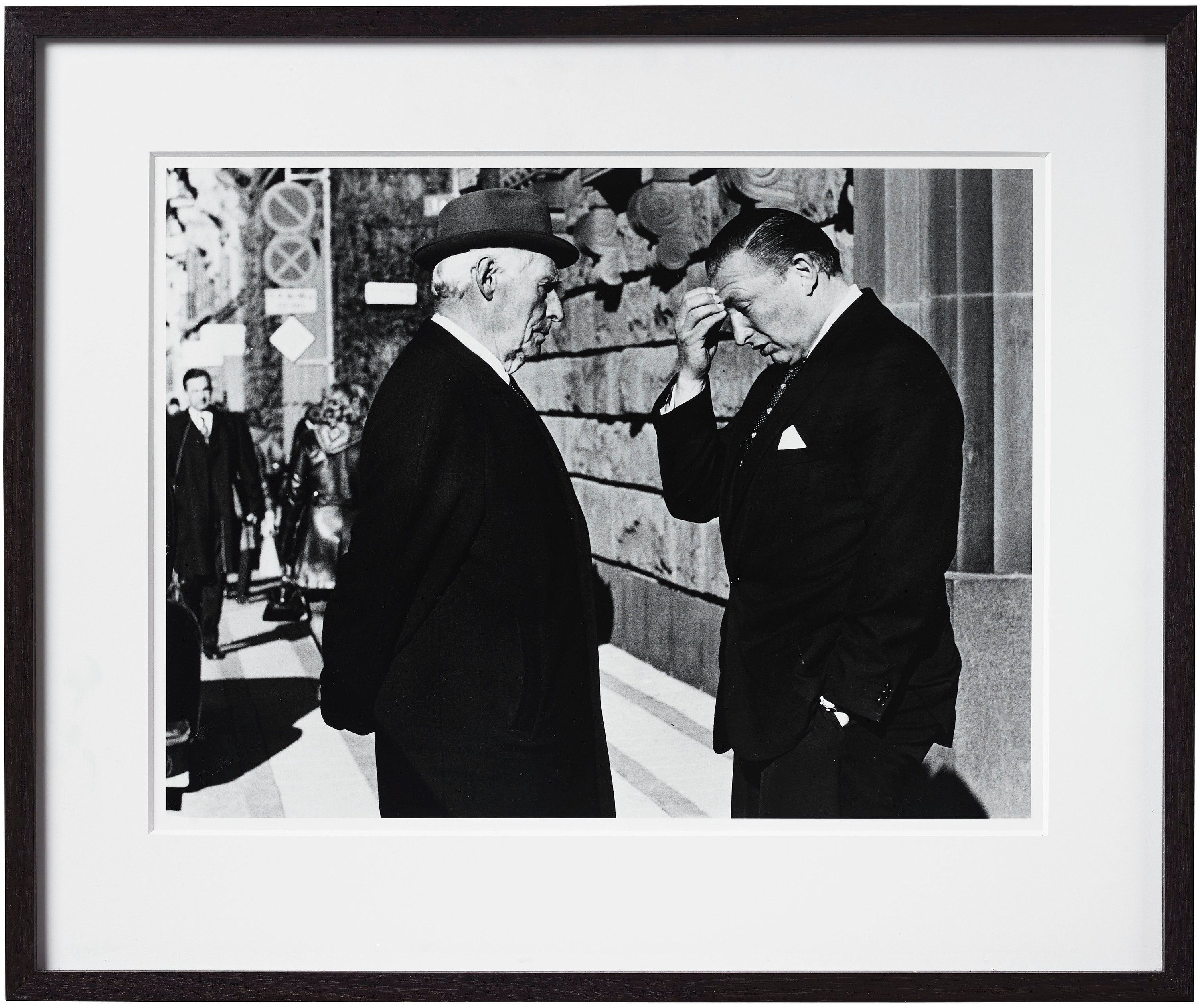 Ragnhild Haarstad, "Marc Wallenberg och far Marcus Wallenberg 1971 ...