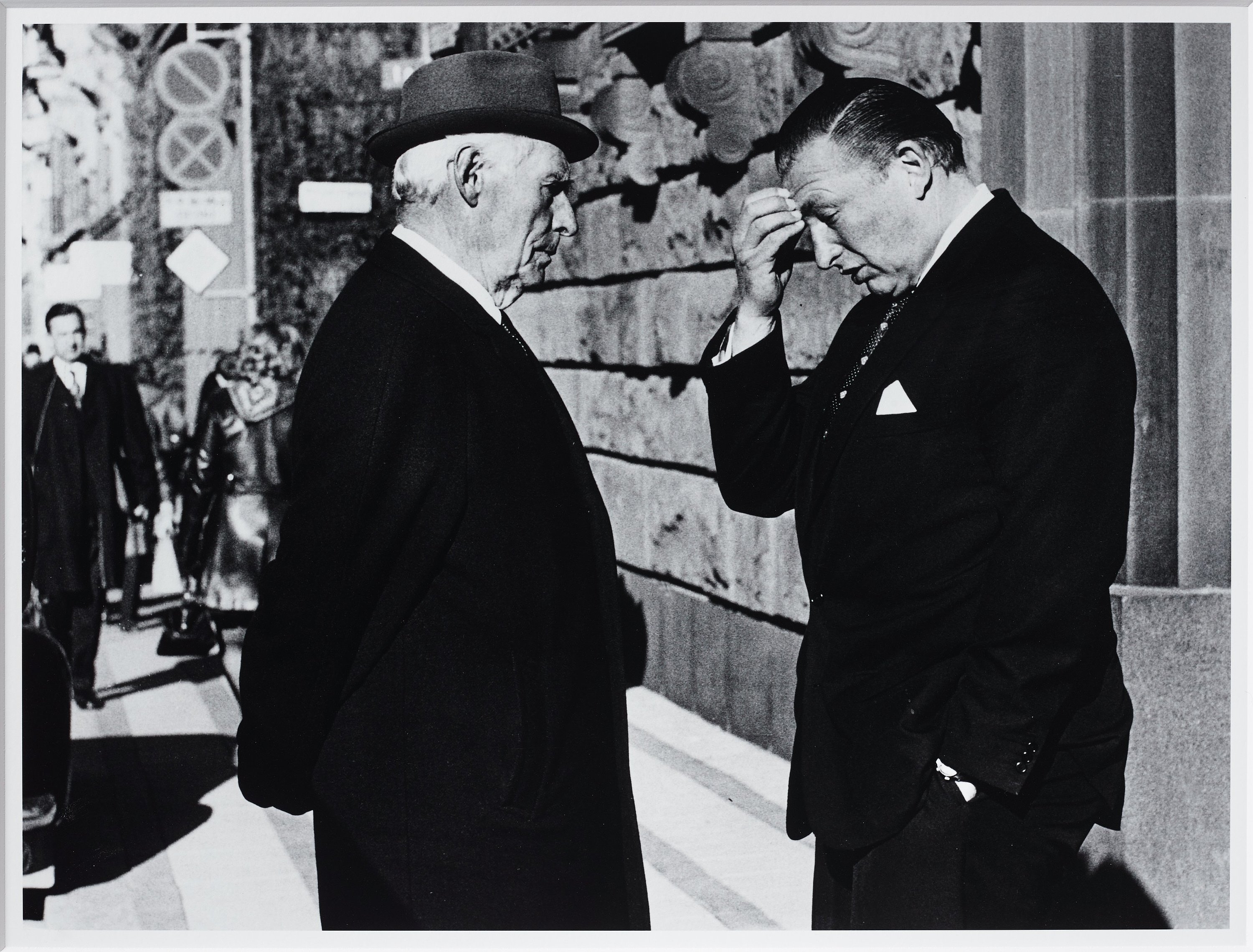 Ragnhild Haarstad, "Marc Wallenberg och far Marcus Wallenberg 1971 ...