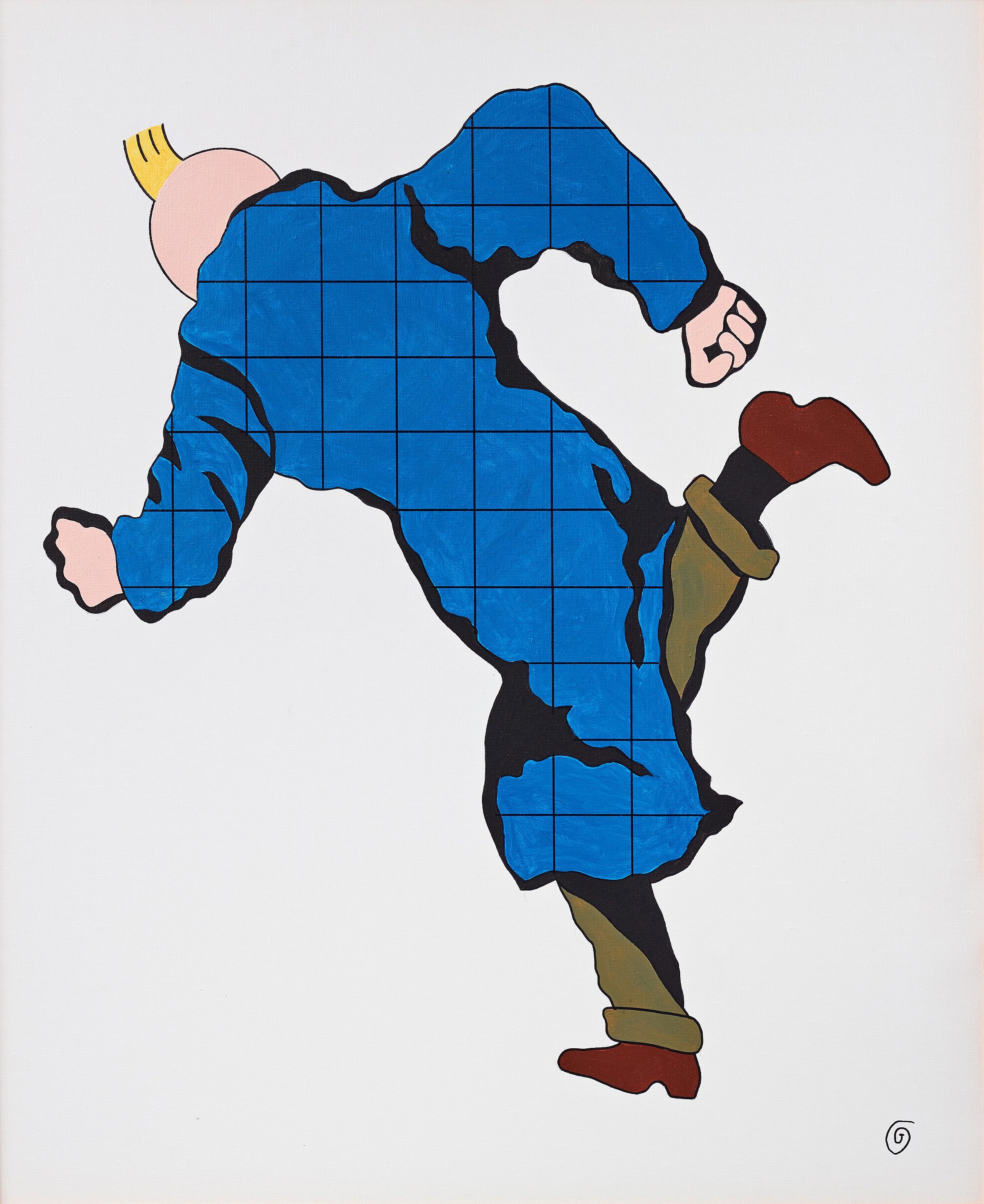 Owe Gustafson, "Tintin som Mr Walker" - Fritt efter Hergé, Lee Falk och ...