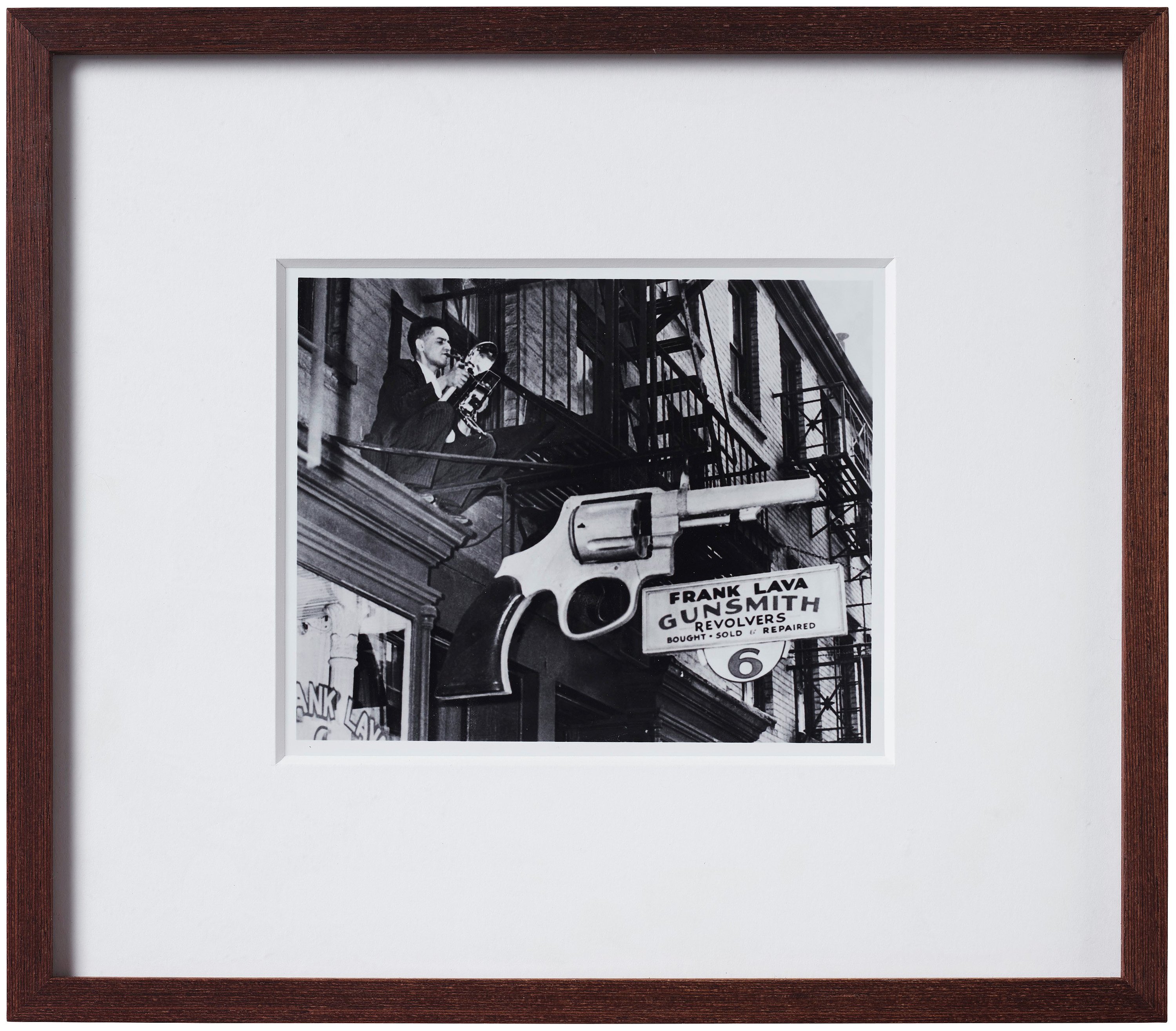 Weegee, "Shooting in front of my studio", c.1939. - Bukowskis