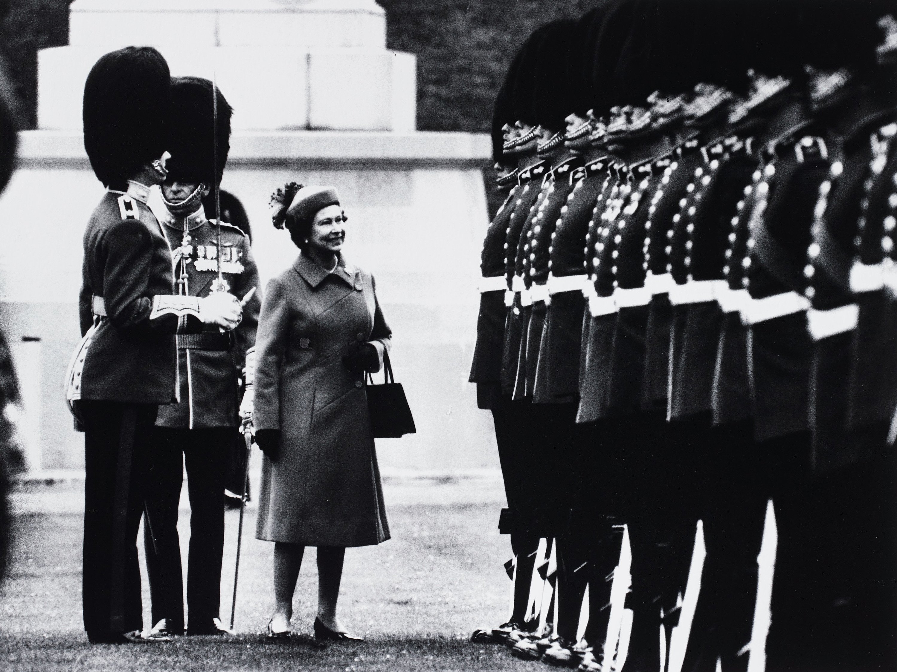 Ragnhild Haarstad, "Drottning Elizabeth II, Windsor Castle, april 1983 ...
