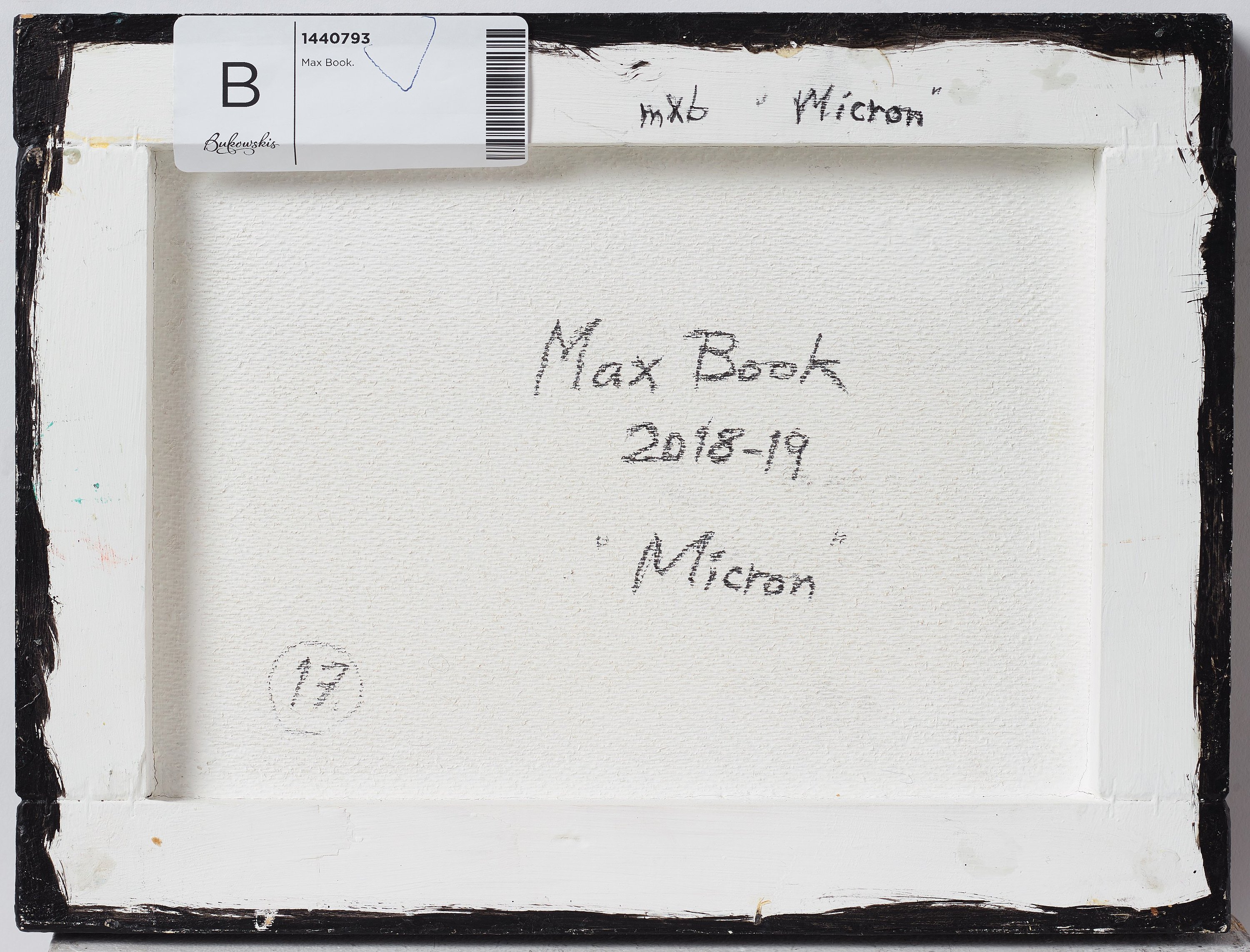 Max Mikael Book, "Micron". - Bukowskis