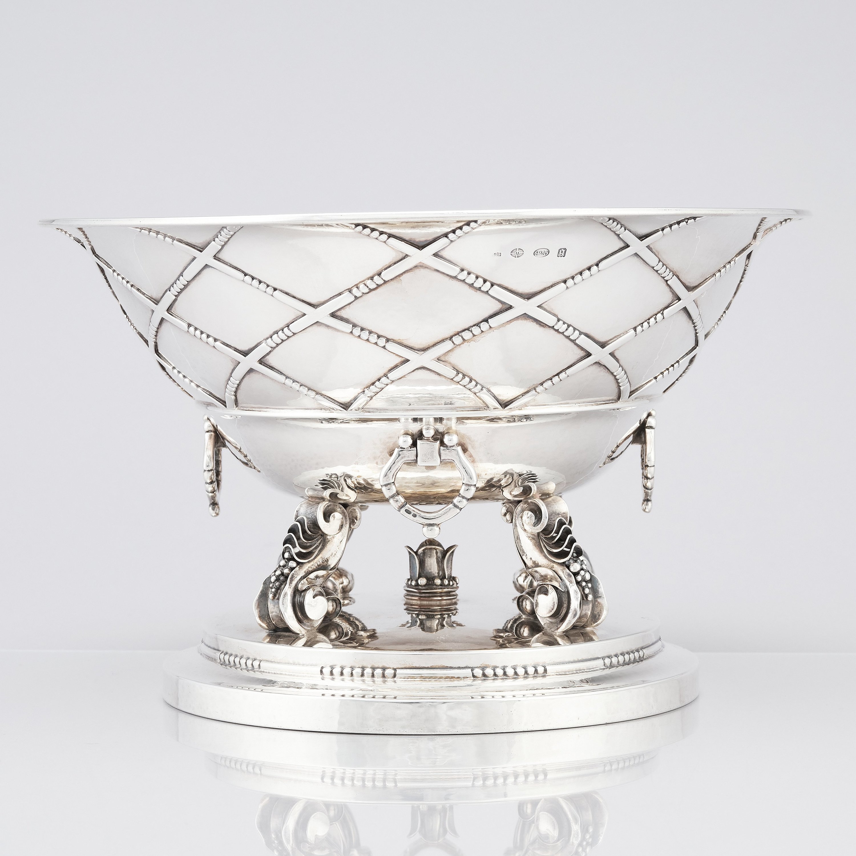 Johan Rohde, a sterling silver centerpiece / bowl, Georg Jensen ...