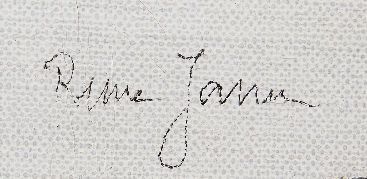 Rune Jansson, olja på duk lagd på pannå signerad. - Bukowskis