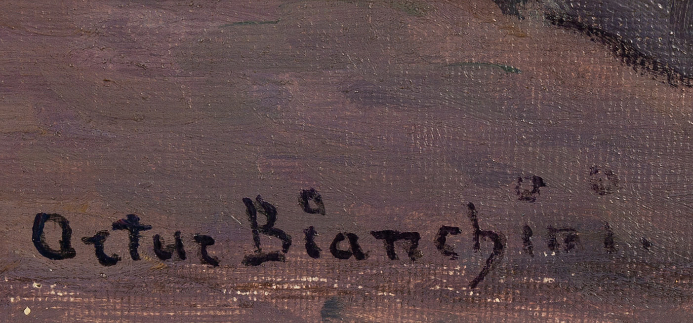 Arthur Bianchini, olja på duk, signerad. - Bukowskis
