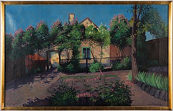 Arthur Bianchini, oil on canvas, signed. - Bukowskis