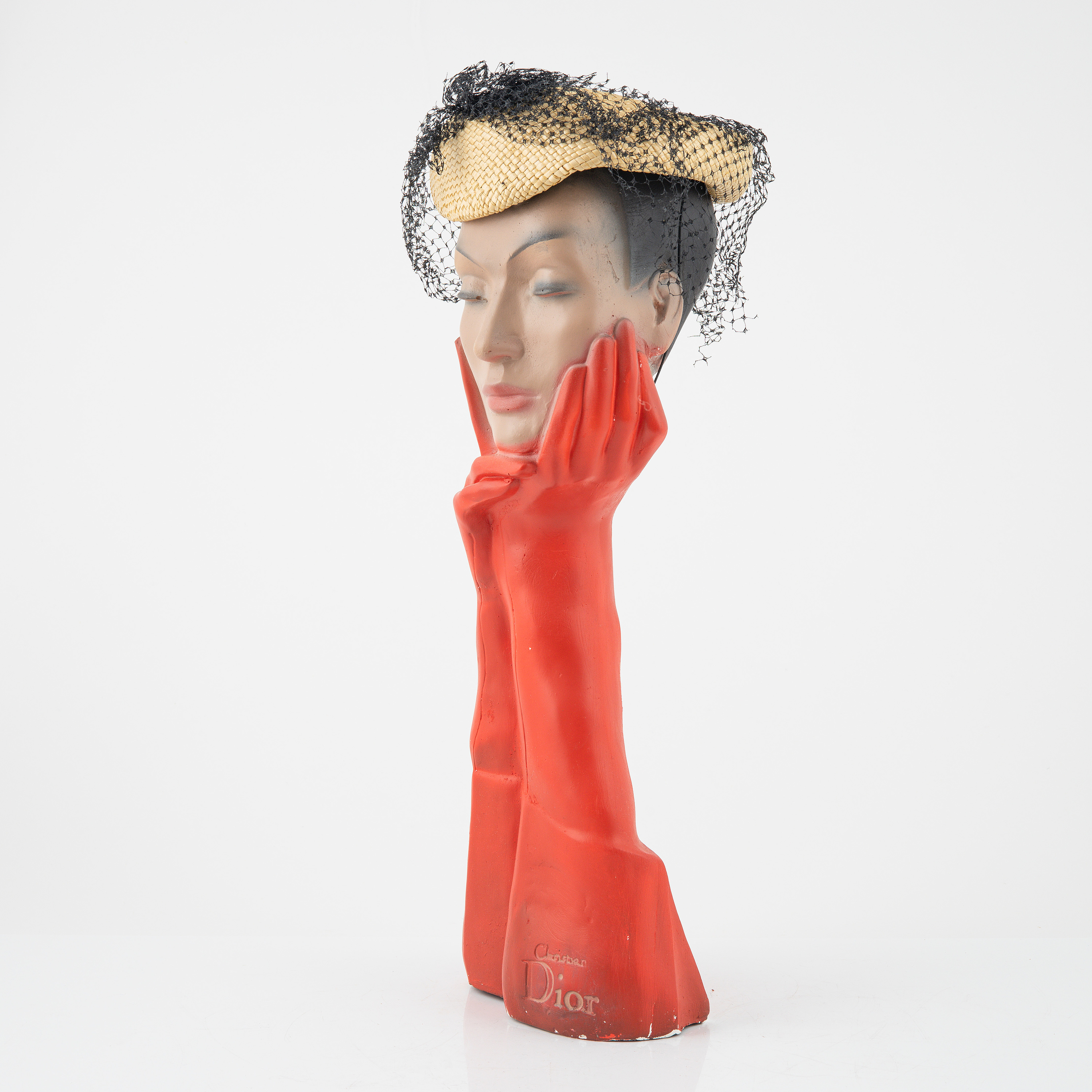 A plaster mannequin, Christian Dior, presumably 1930's. - Bukowskis