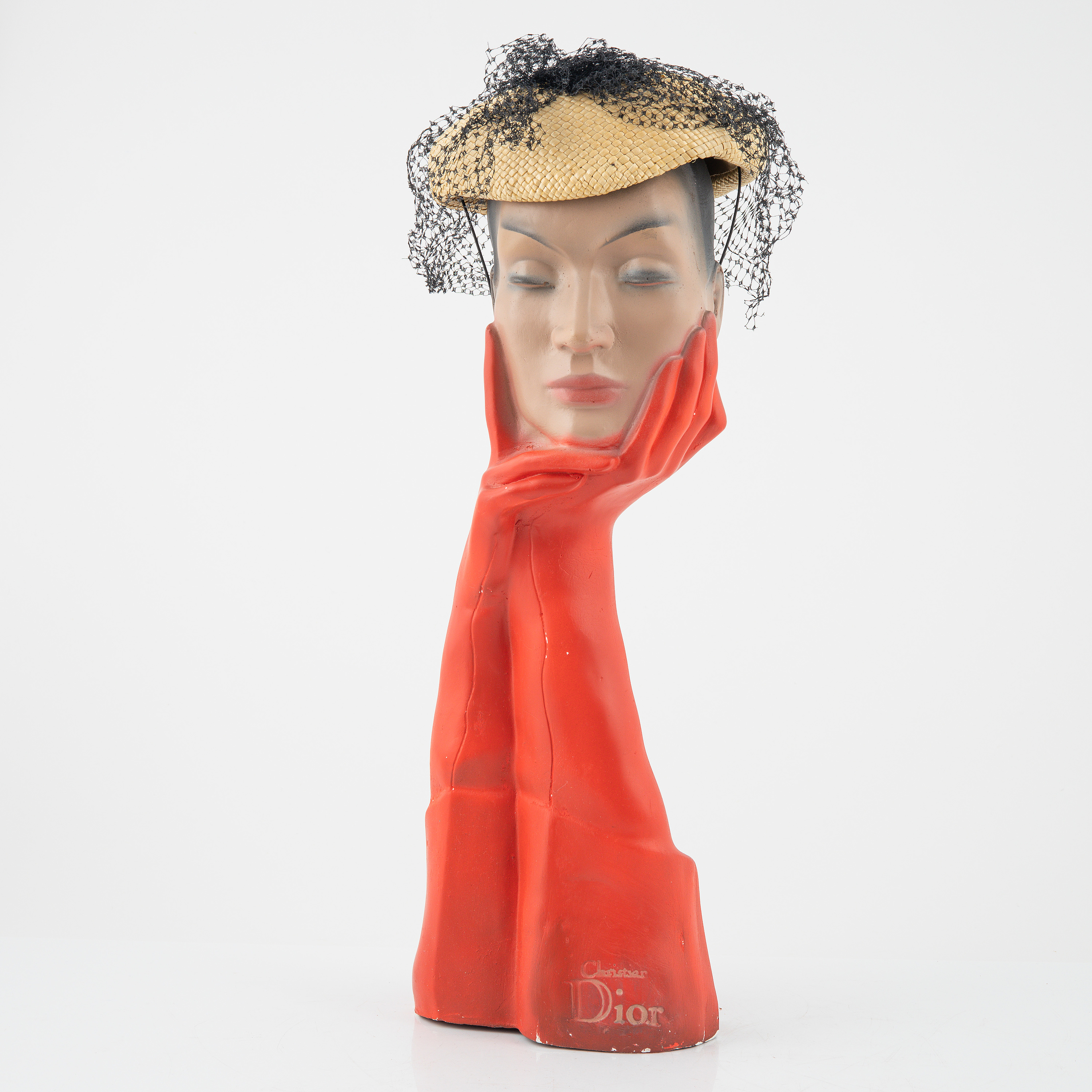 A plaster mannequin, Christian Dior, presumably 1930's. - Bukowskis