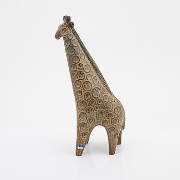 Lisa Larson, a stoneware giraffe from 'Stora Zoo', Gustavsberg. - Bukowskis