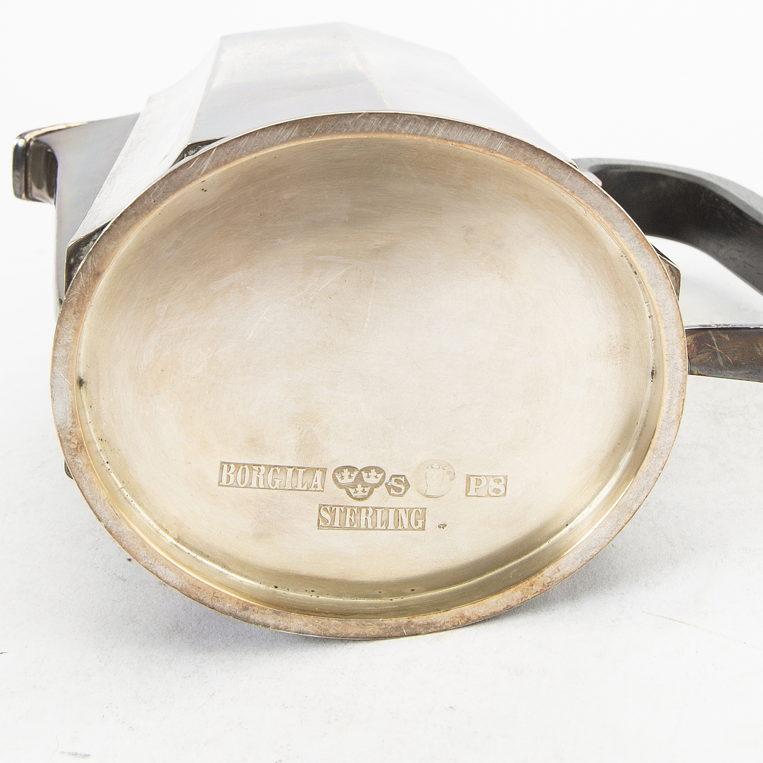 Borgila kaffekanna silver Stockholm 1941. - Bukowskis