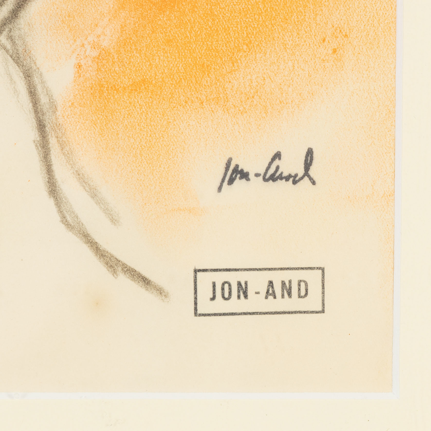 John Jon-And, pastel, stamped signature. - Bukowskis