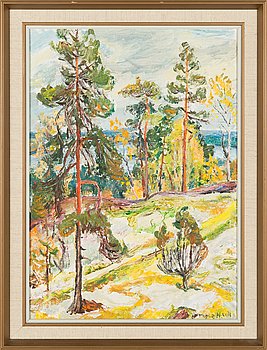 Tapio Haili, oil on canvas, signed. - Bukowskis