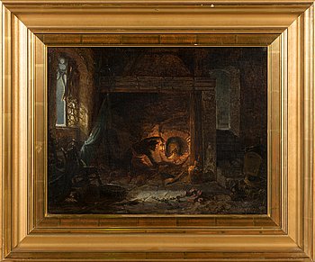 Josef Wilhelm Wallander, oil on canvas, signed and unclearly dated ...