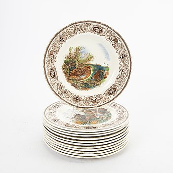 A set of 12 Mason's plates mid 1900s. - Bukowskis