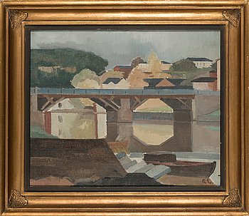 Ragnar Ekelund, oil on canvas, signed. - Bukowskis