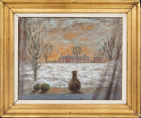 Stellan Mörner, pastell signerad. - Bukowskis