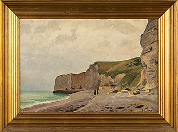 Edmond Yon, oil on canvas, signed Ed Yon. - Bukowskis