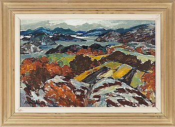 Eerik Haamer, oil on canvas, signed. - Bukowskis