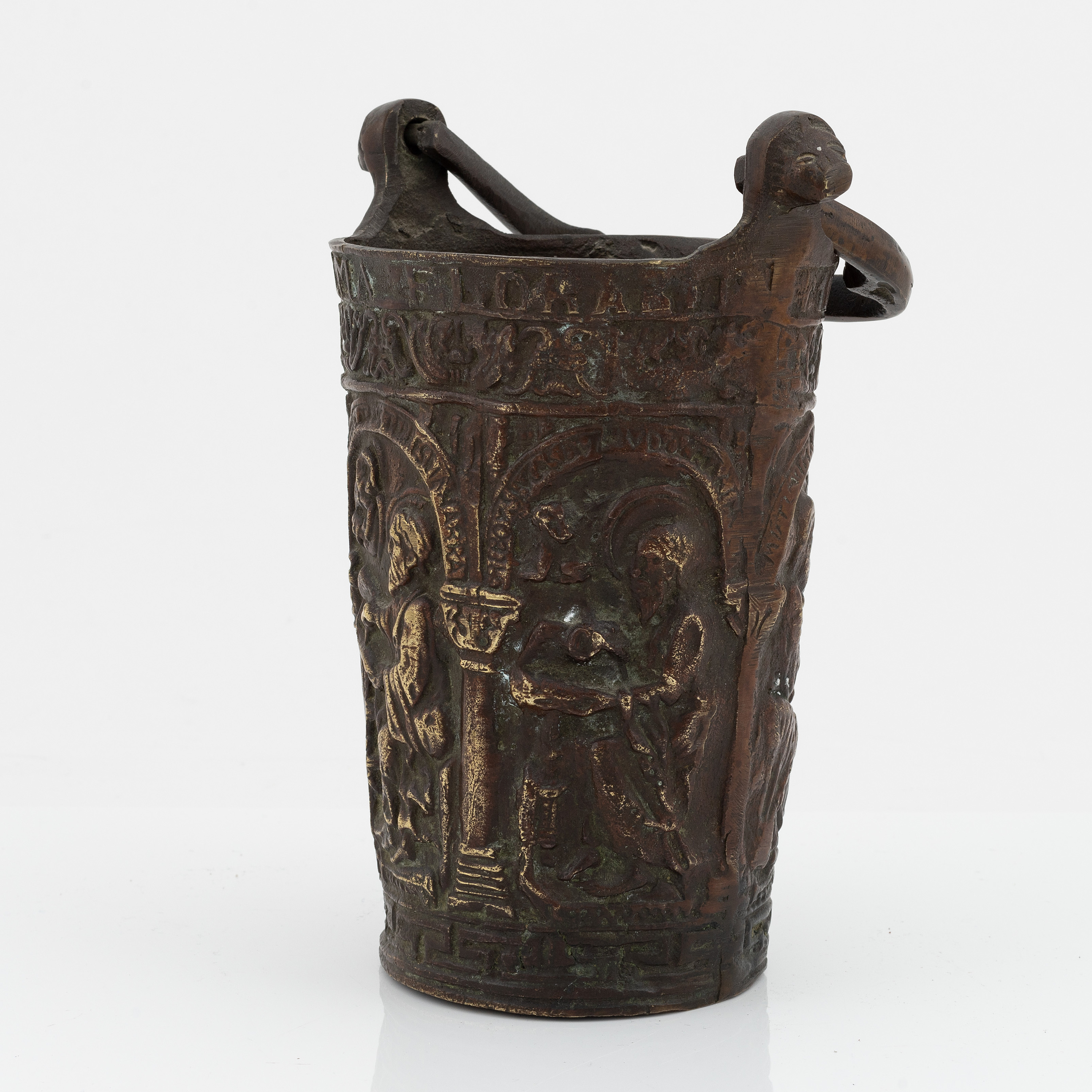 A Historismus period bronze bucket, 19th Century. - Bukowskis