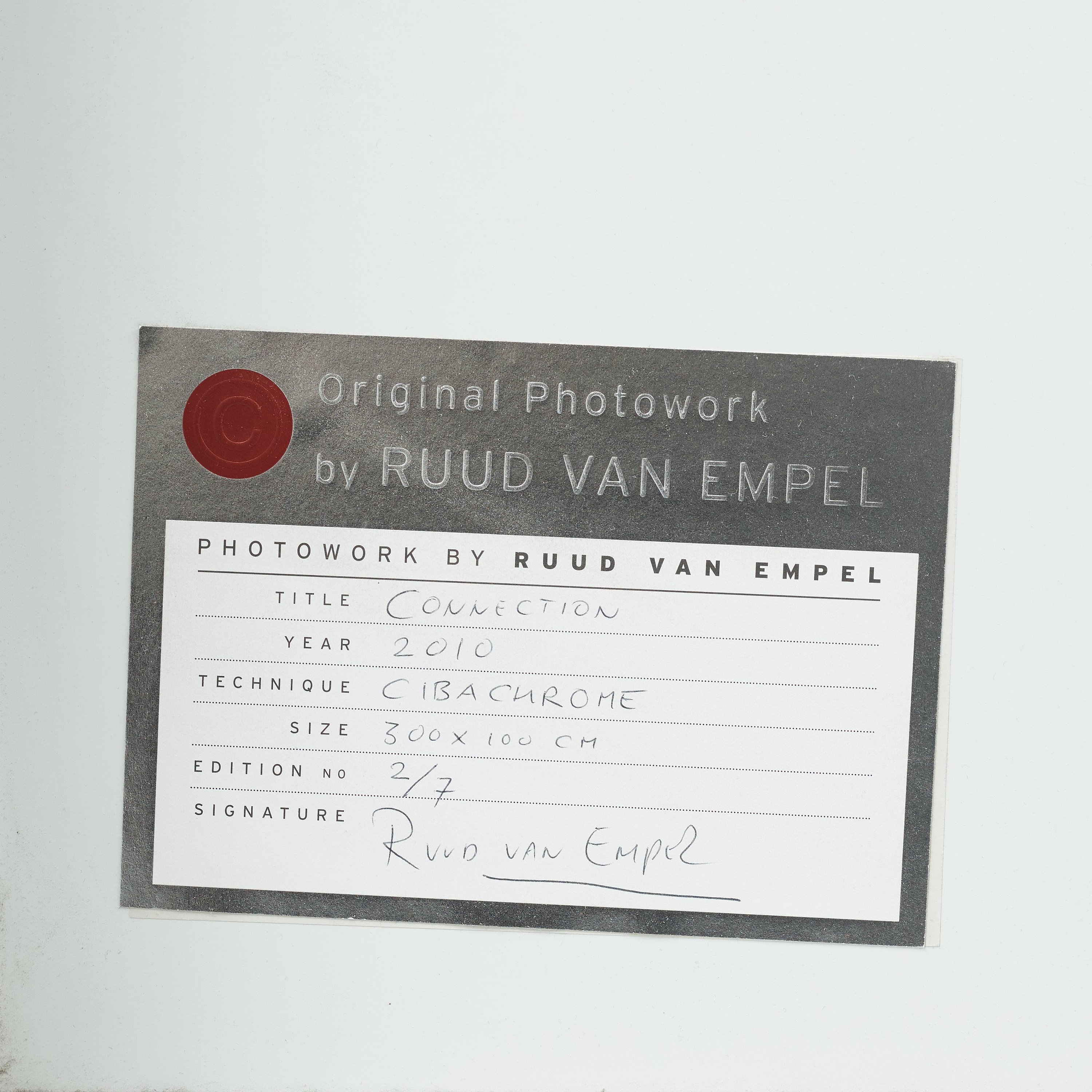 Ruud van Empel, "Connection", 2010. - Bukowskis