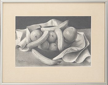 Owe Zerge, drawing signed. - Bukowskis