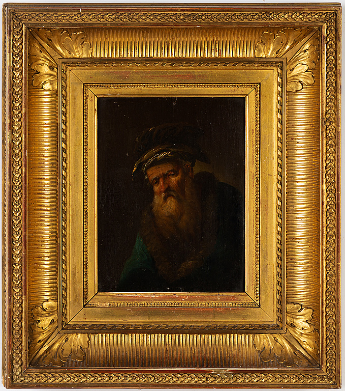 Christian Wilhelm Ernst Dietrich, circle of, oil on panel. - Bukowskis