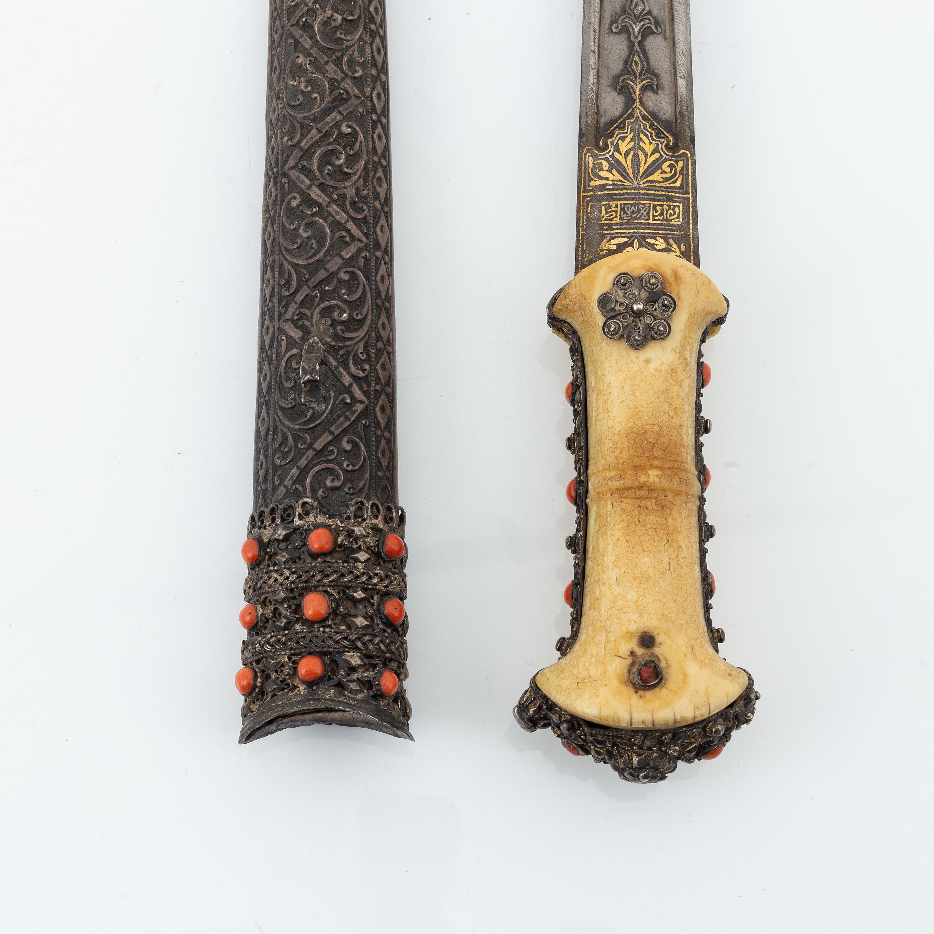 A Turkish dagger, 19th Century. - Bukowskis