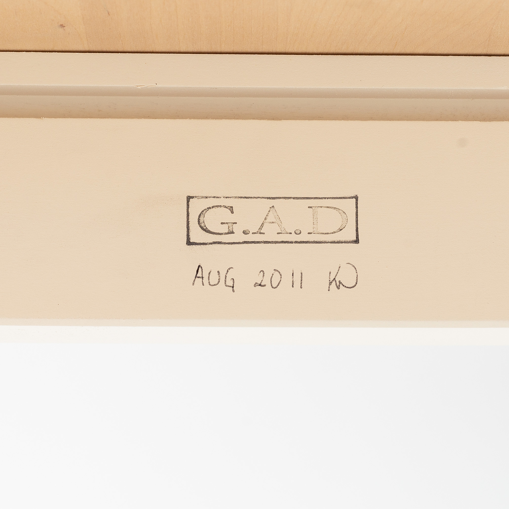 G.A.D (Gute Art & Design), a gate legged table 'Ardre'. - Bukowskis