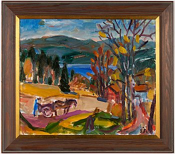 Erling Ärlingsson, olja på duk, signerad. - Bukowskis