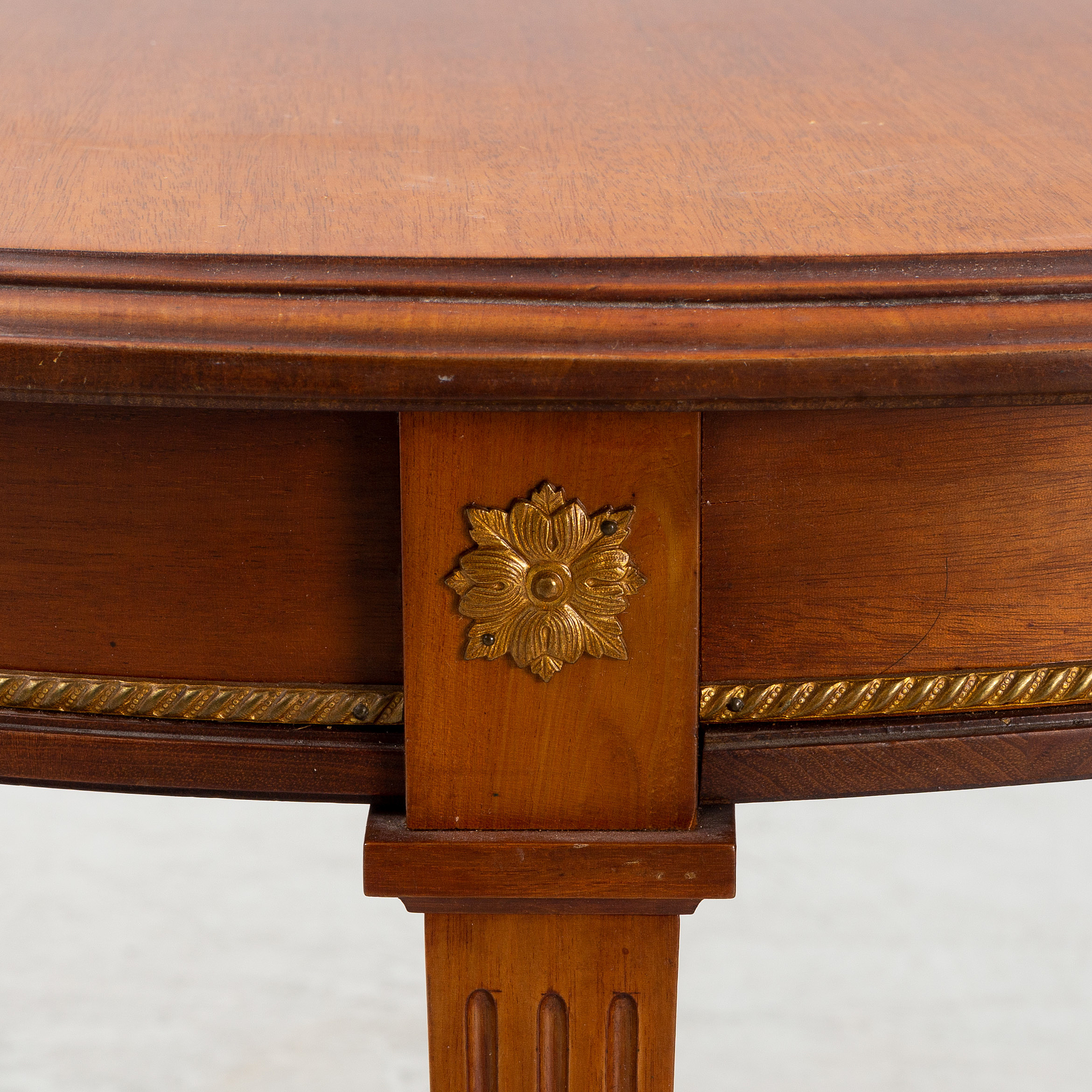 An Empire style table, a sofa and eight chairs, early 20th Century ...