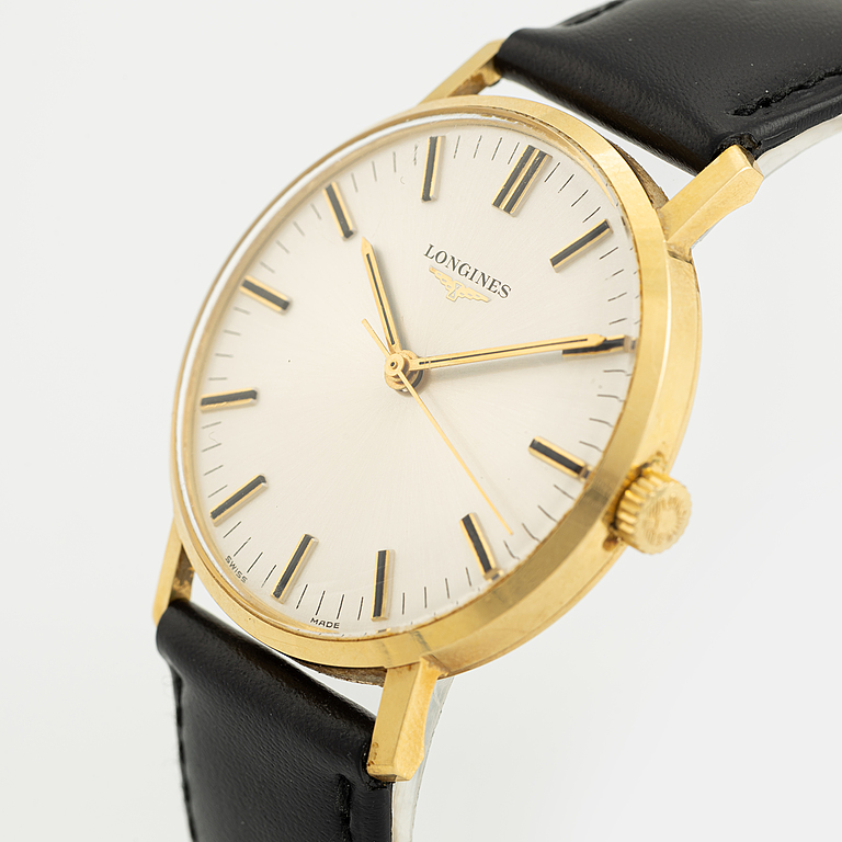 Longines, wristwatch, 34 mm. - Bukowskis