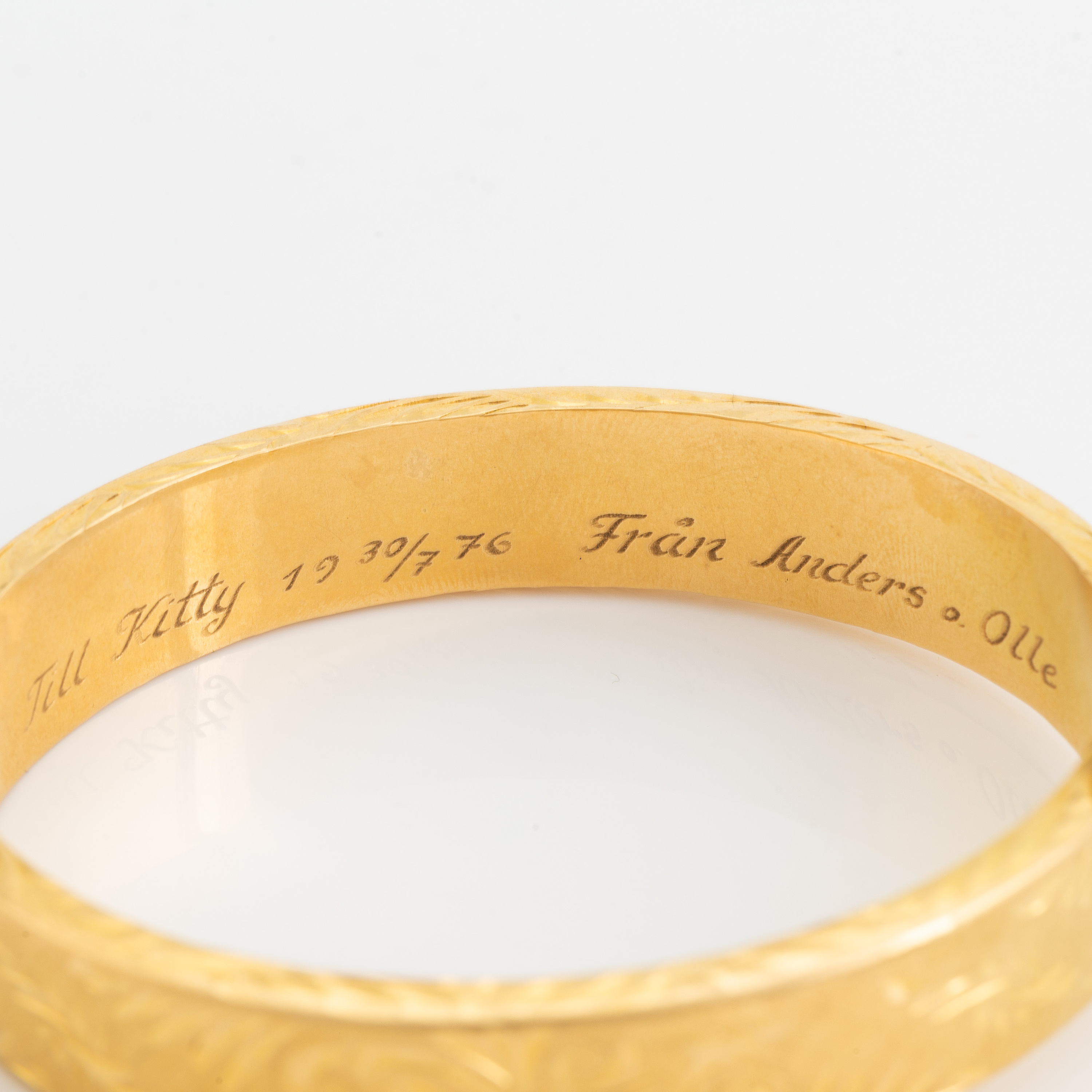 Armring, 18K guld. - Bukowskis