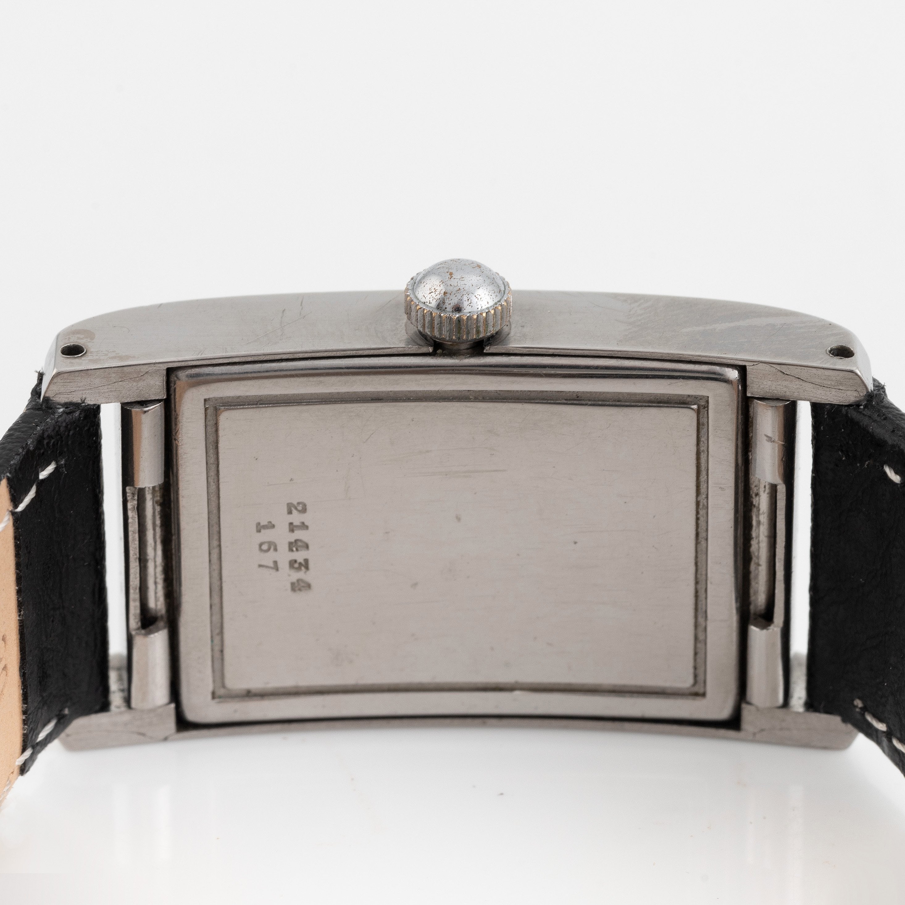 Longines, "Waterproof Tank", ca 1942. - Bukowskis