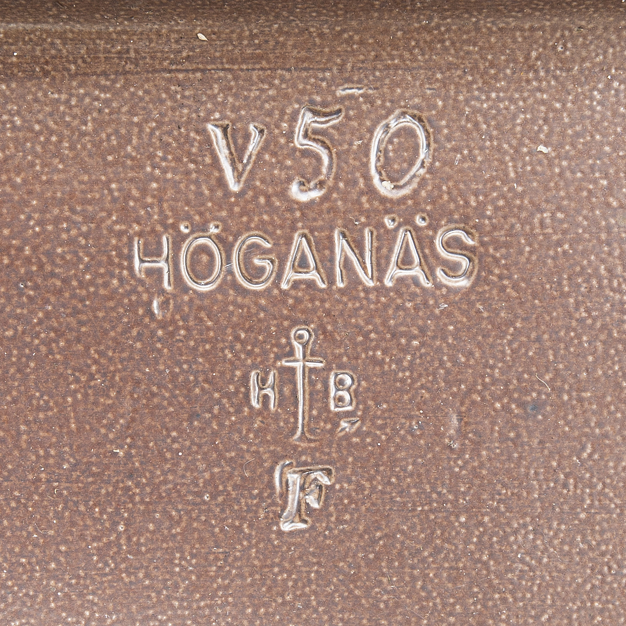Sink "V50" in salt glazed stonewear for Höganäs Sweden. - Bukowskis
