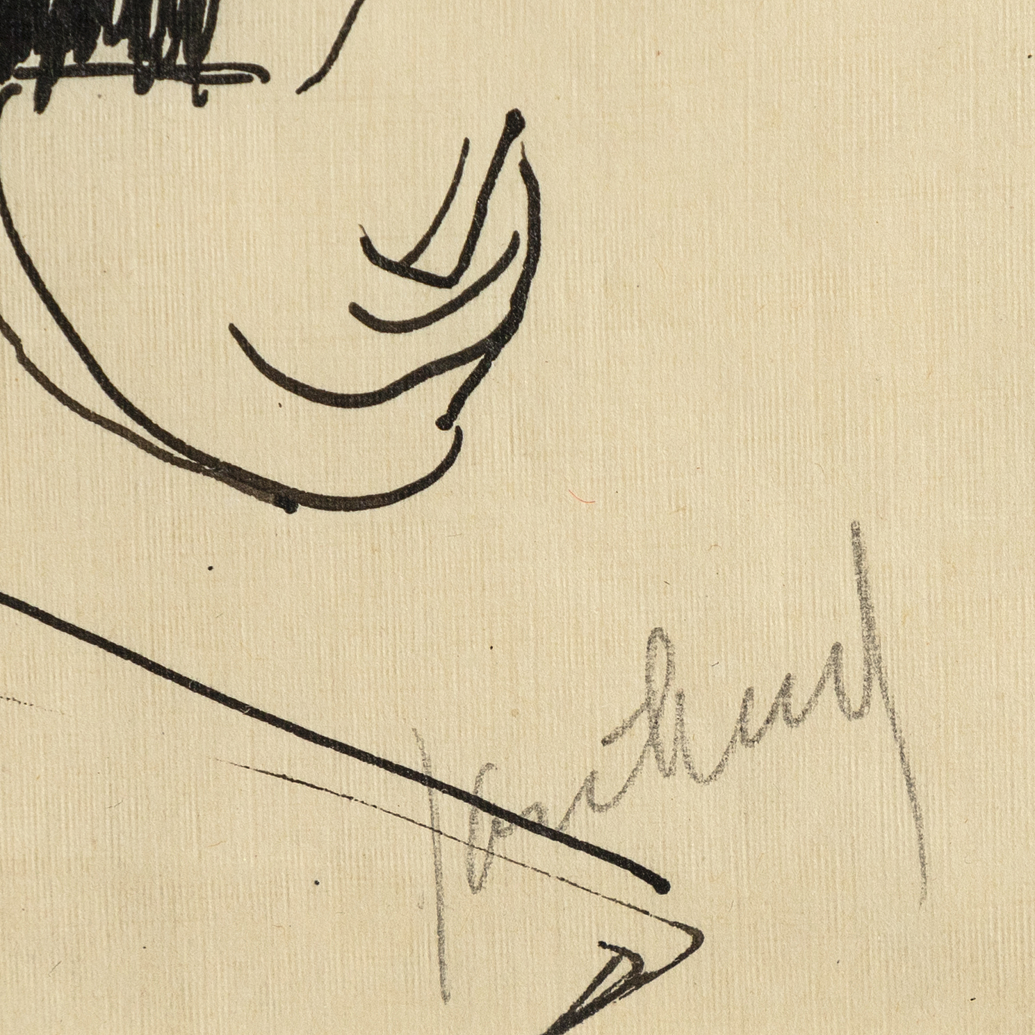 John Jon-And, blandteknik på papper, signerad. - Bukowskis