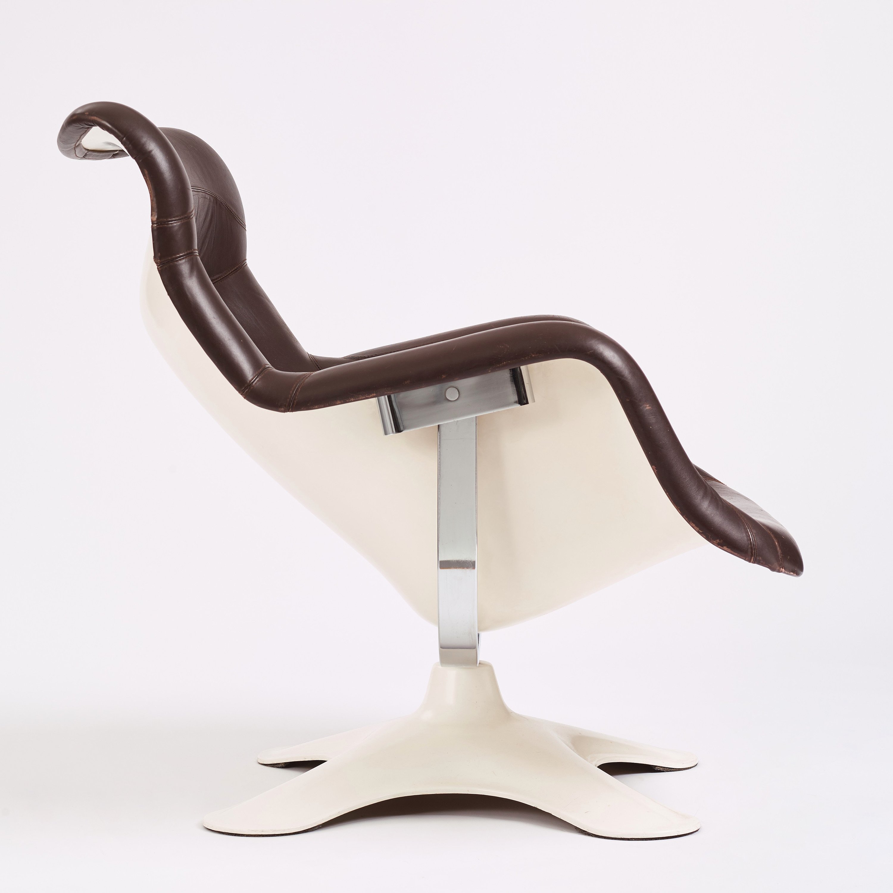 Yrjö Kukkapuro, a "Karuselli" easy chair, Haimi, Finland 1970s. - Bukowskis