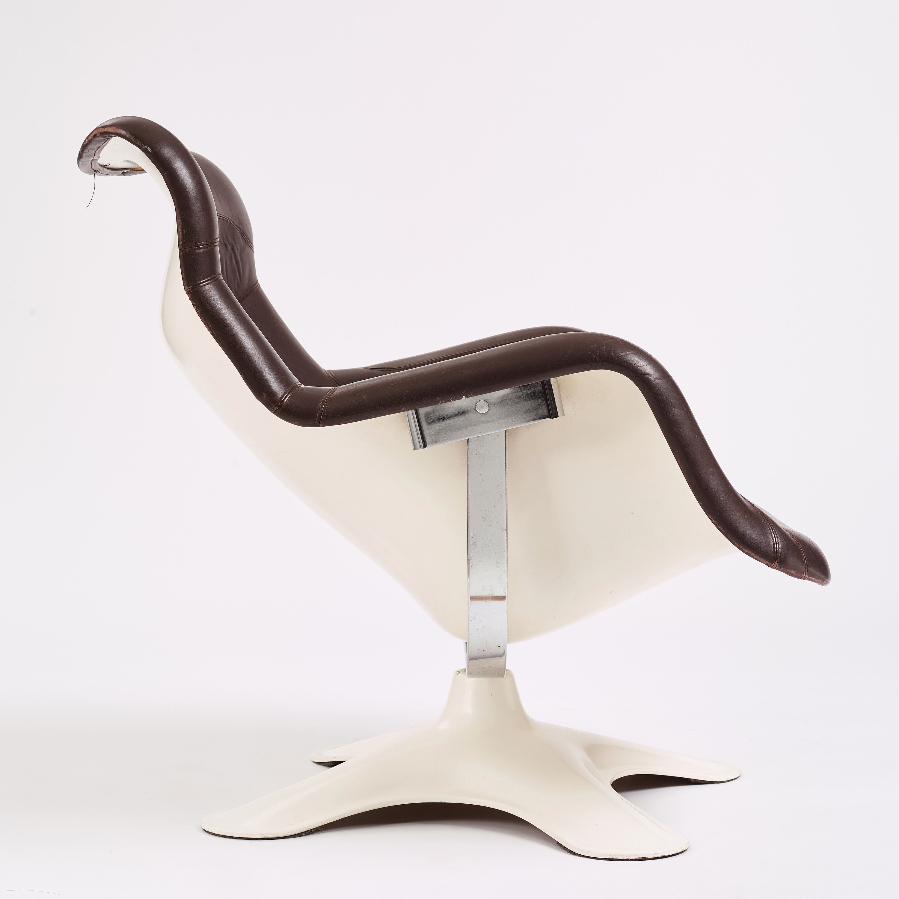 Yrjö Kukkapuro, a "Karuselli" easy chair, Haimi, Finland 1970s. - Bukowskis