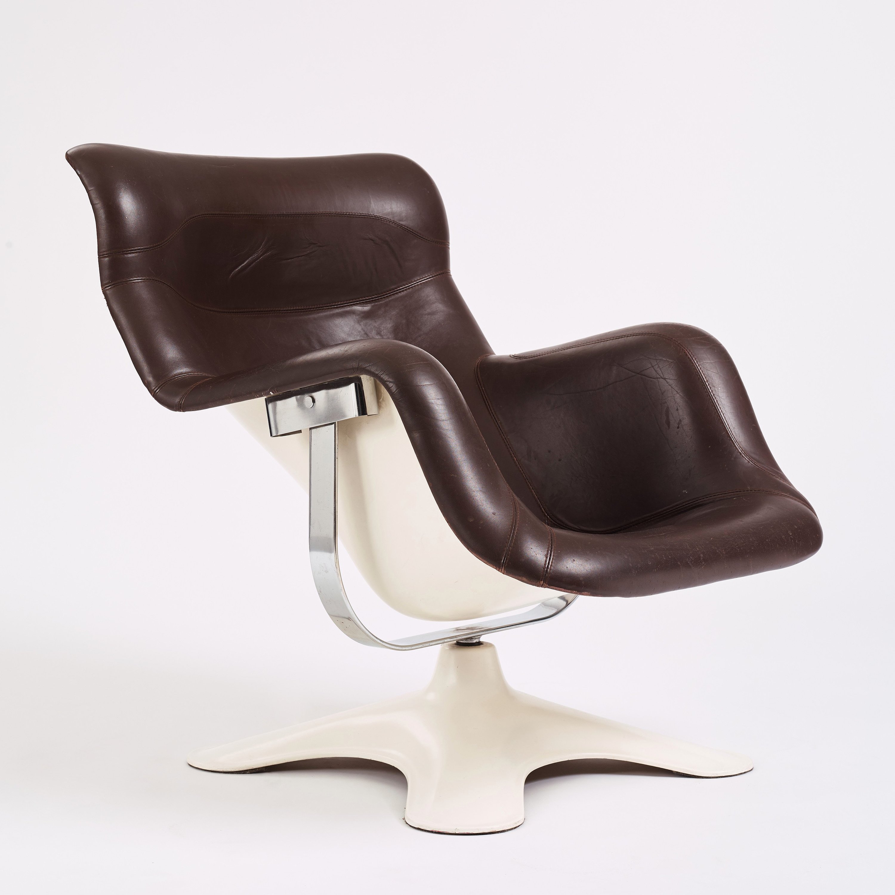 Yrjö Kukkapuro, a "Karuselli" easy chair, Haimi, Finland 1970s. - Bukowskis
