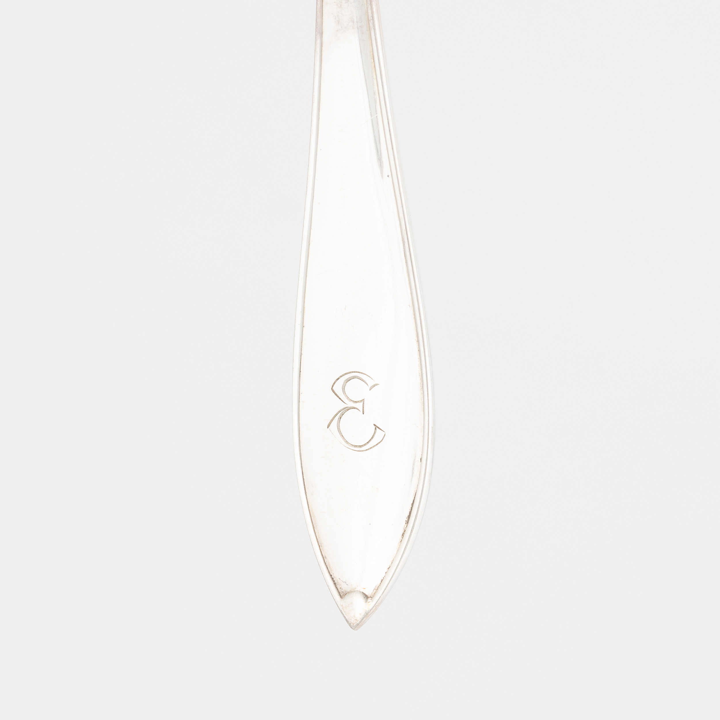 Bestickservis, 149 delar, silver, modell "Svensk spets", mestadels CG Hallberg, Stockholm, bl.a ...