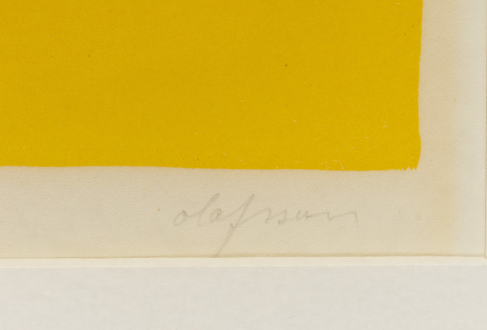 Pierre Olofsson, färglitografi, signerad 228/260. - Bukowskis
