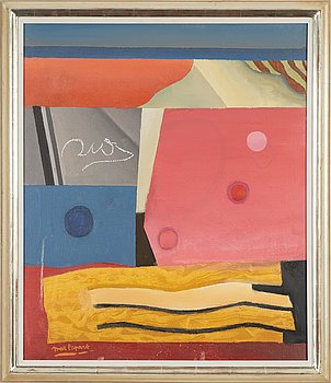 Max Papart, oil on canvas, signed. - Bukowskis