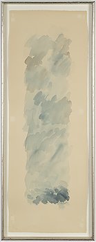 William Tillyer, watercolor on paper, signed. - Bukowskis