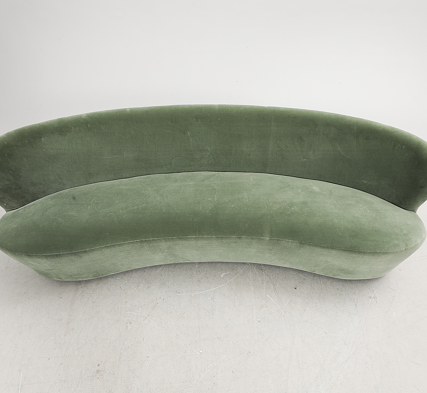 A 2022 sofa 'Stay oval' by Space Copenhagen for Gubi, Denmark. - Bukowskis