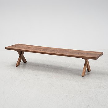 Ilse Crawford, a walnut bench, "Touch Bench", Zanat. - Bukowskis