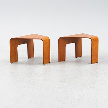 A pair of 'Stressless' corner tables, Ekornes. - Bukowskis